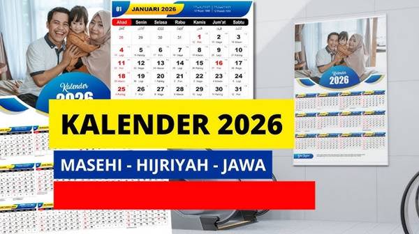 Kalender Hijriyah 2026 Lengkap 1447–1448 H, Tanggal Penting & Hari ...